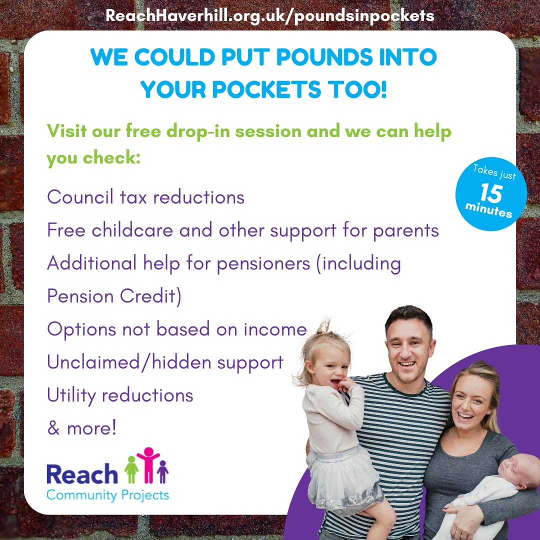 Reach Haverhill : Pounds in Pockets